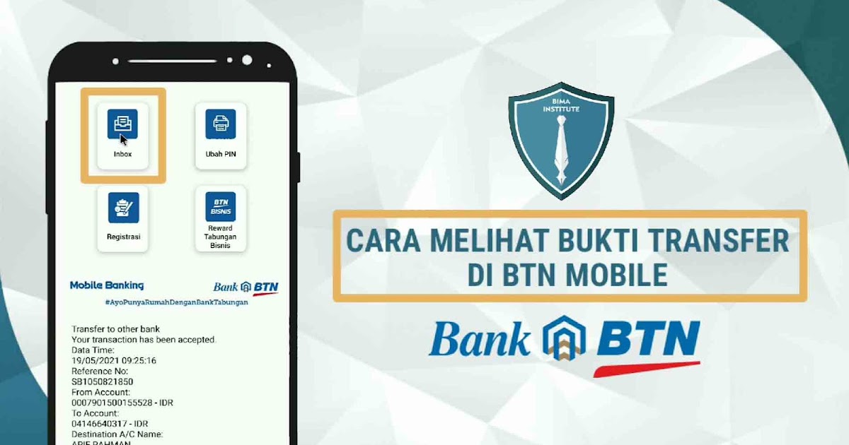 6 Cara Melihat Bukti Transfer Di Mobile Banking BTN | BTN Mobile ...