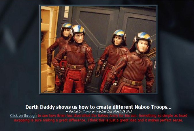 Customs for the Kid: Naboo Army Build