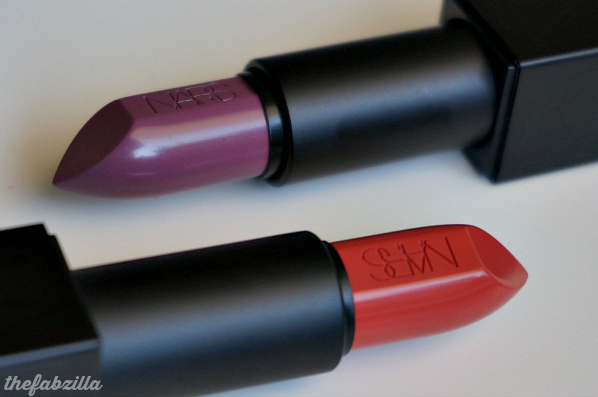 Nars Audacious Lipstick Catherine And Dominique Review Swatch Fotd Thefabzilla