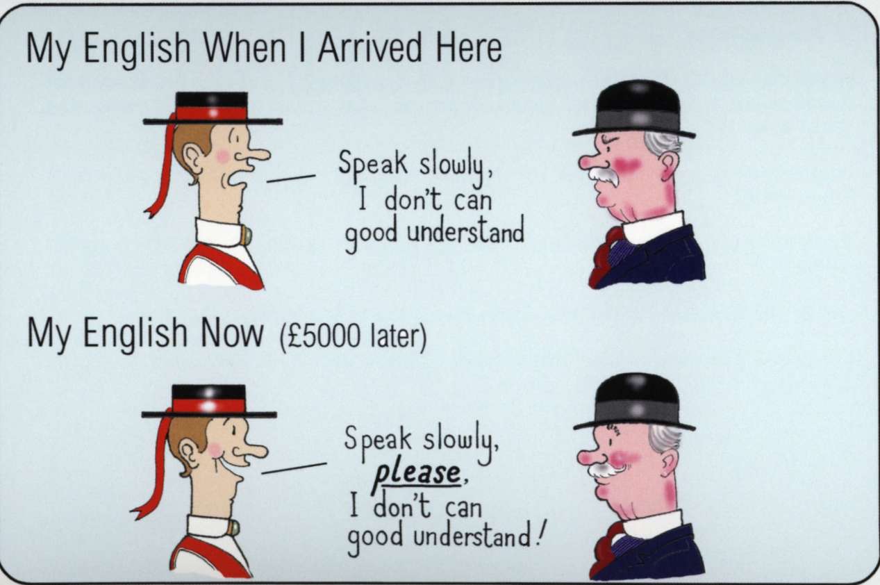 My English class: January 2010