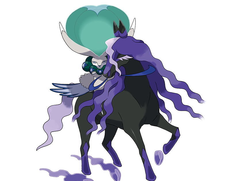 Triada De Hielo: # 898 Calyrex Shadow Rider