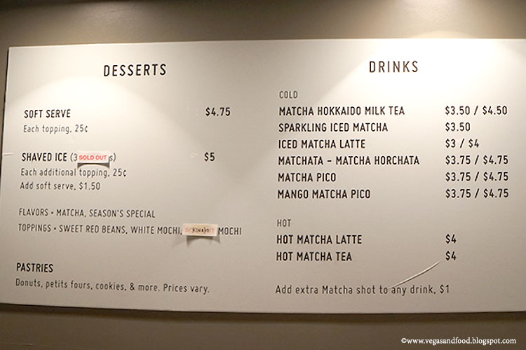 Matcha Matcha - Arcadia - Vegas and Food