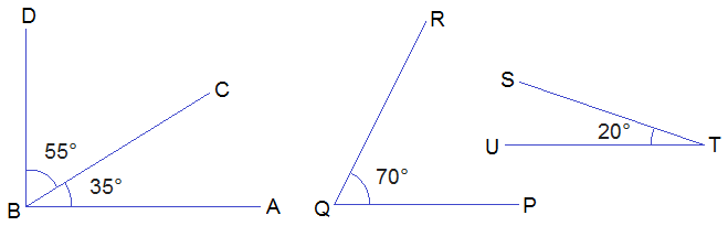 10 Math Problems: Pair of Angles
