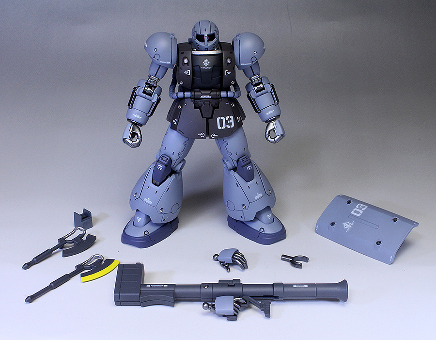 GUNDAM GUY: HG 1/144 YMS-03 Waff [Gundam The ORIGIN] - Painted Build