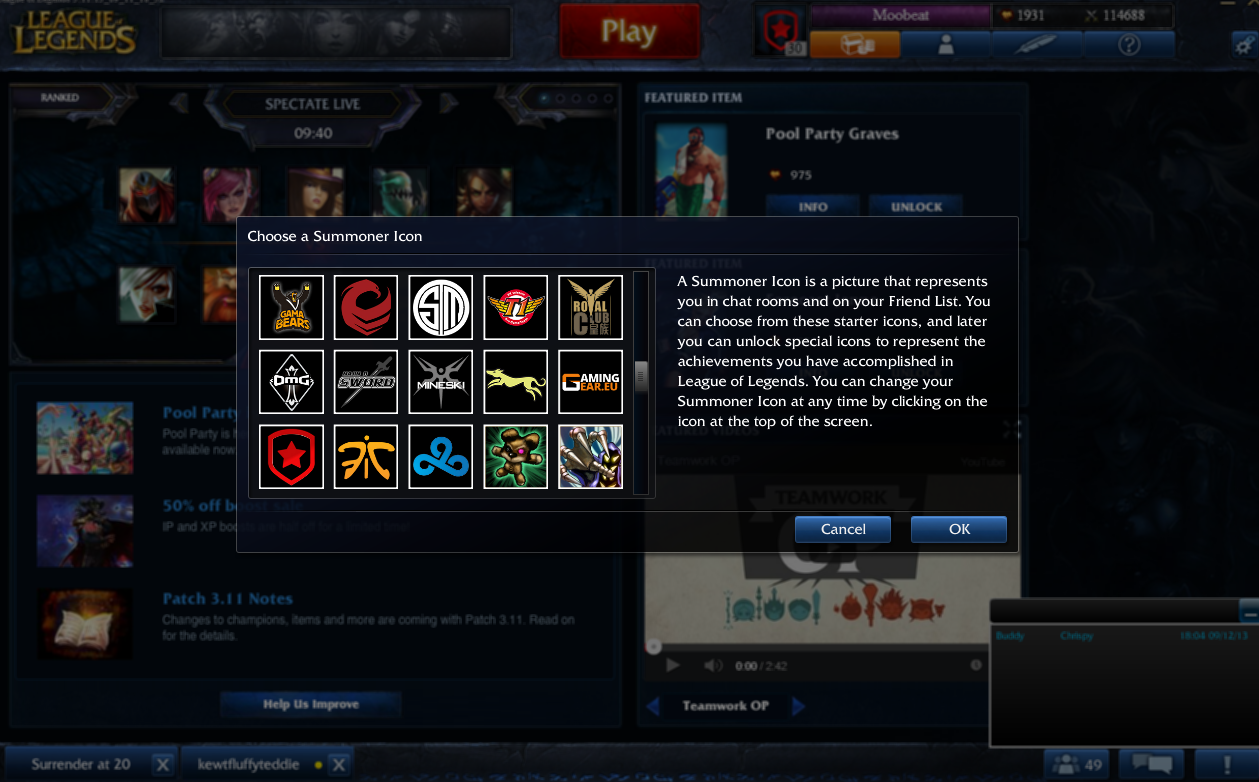 League Of Legends Summoner Icons List