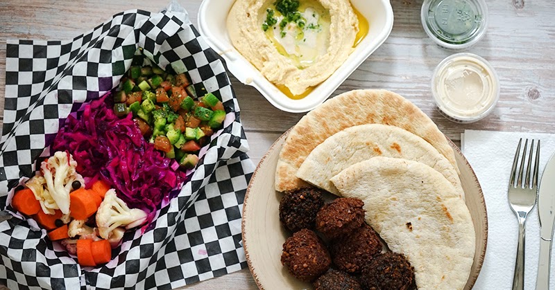Israeli VEGAN street food at B'ivrit - Silver Lake - Vegas and Food