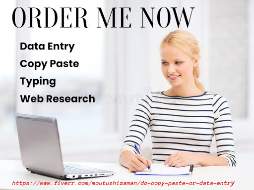 Data Entry Virtual Assistant: fiverr