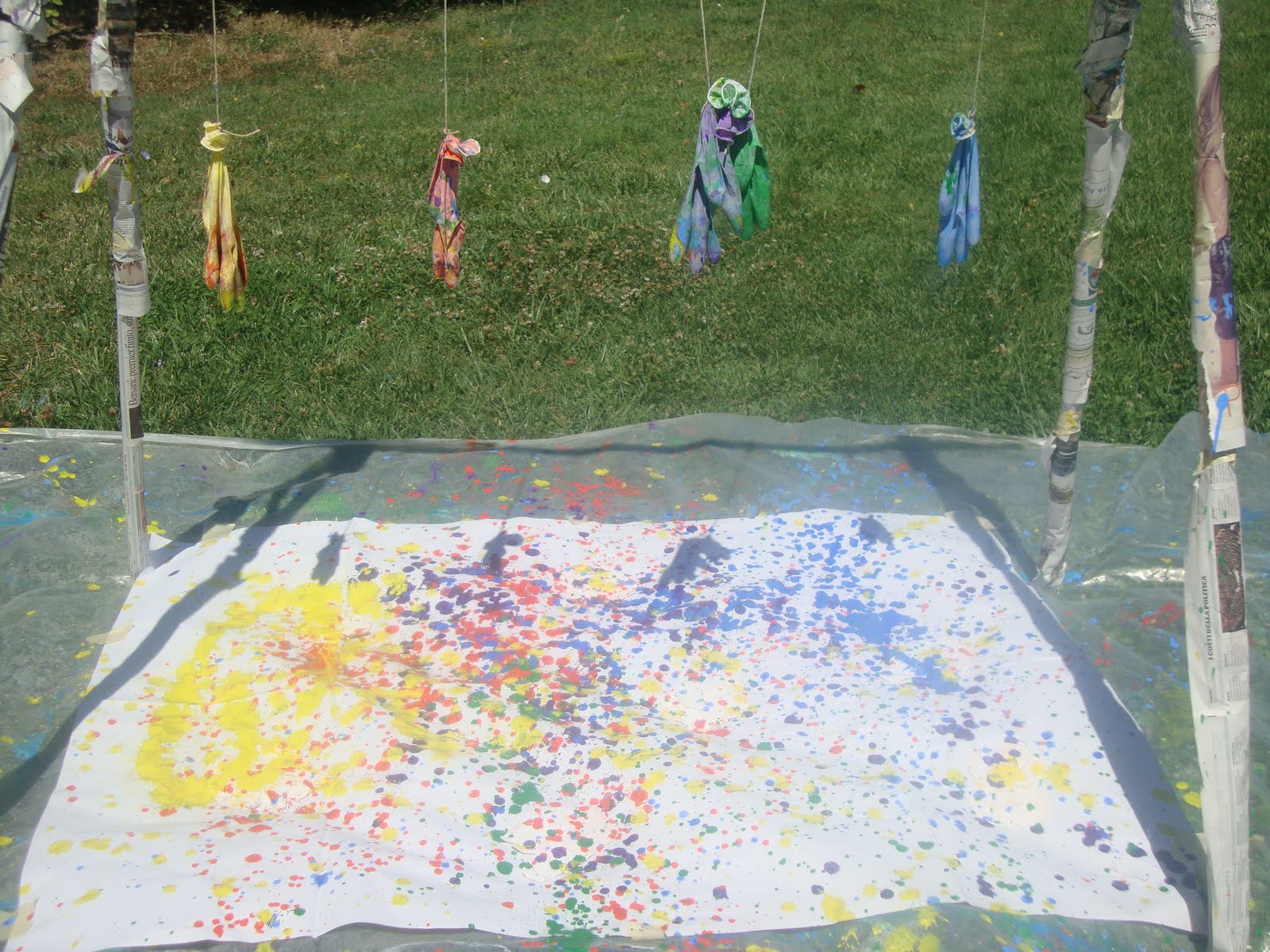Artexploraestate, il centroestivo sulle arti: Il dripping di Pollock!