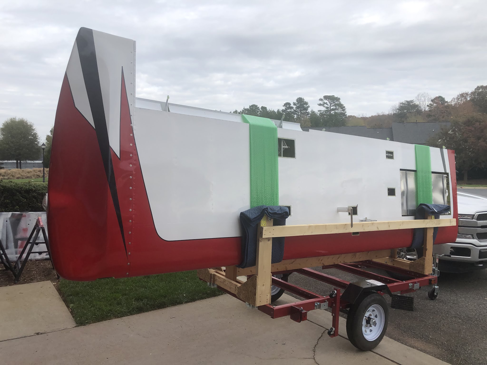 N6408C Bearhawk 4 Place Builders Log: Wing Painting