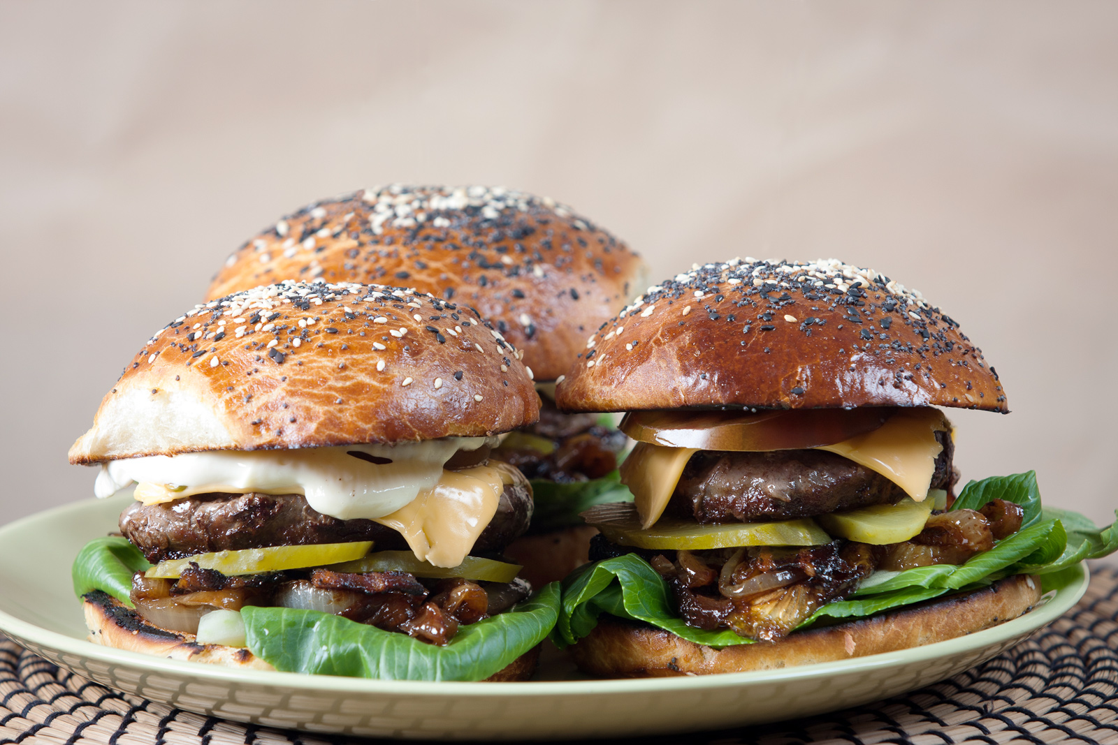 Apie Viską: Angus jautienos burgeris