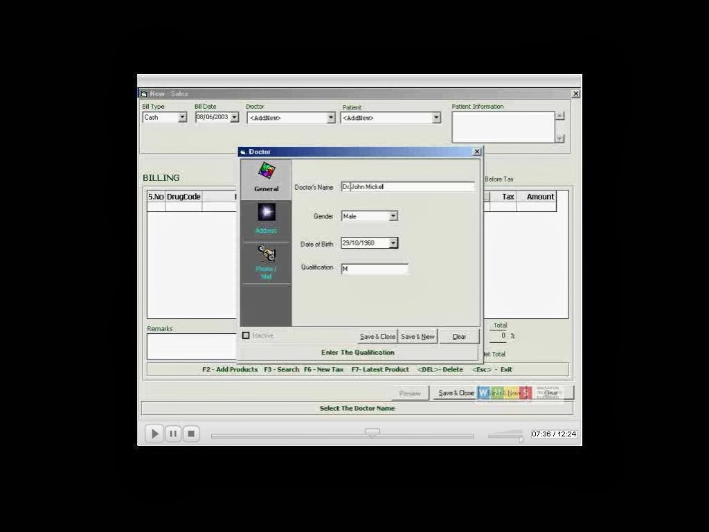 WHITEHOUSE: Smart Pharmacy - Pharmaceutical Management Software