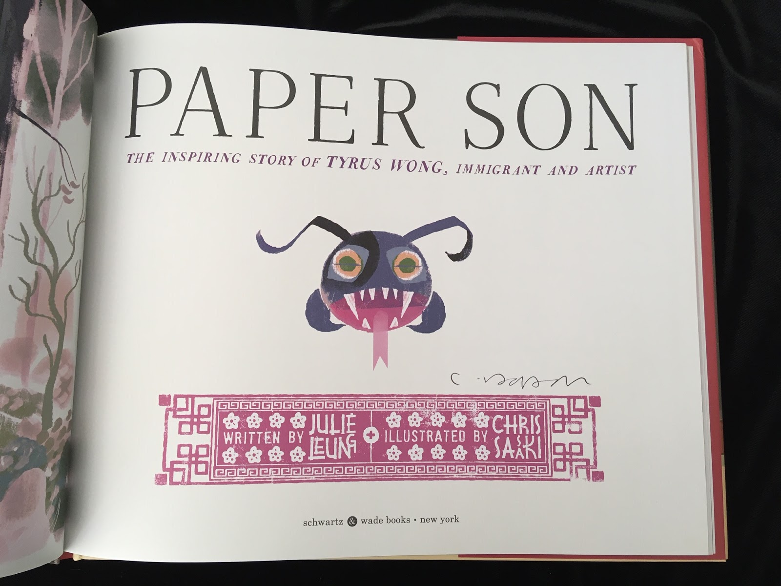Behind the Scenes at Stuart Ng Books: Signed copies of "Paper Son ...