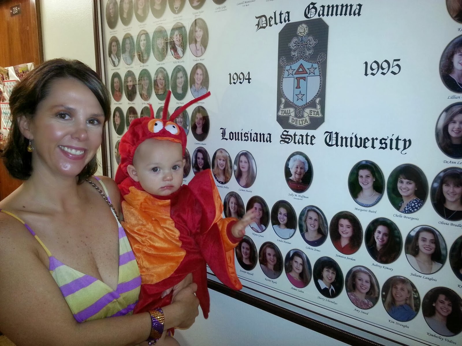 Dee's Adventures: Trick or Treating on LSU Sorority Row