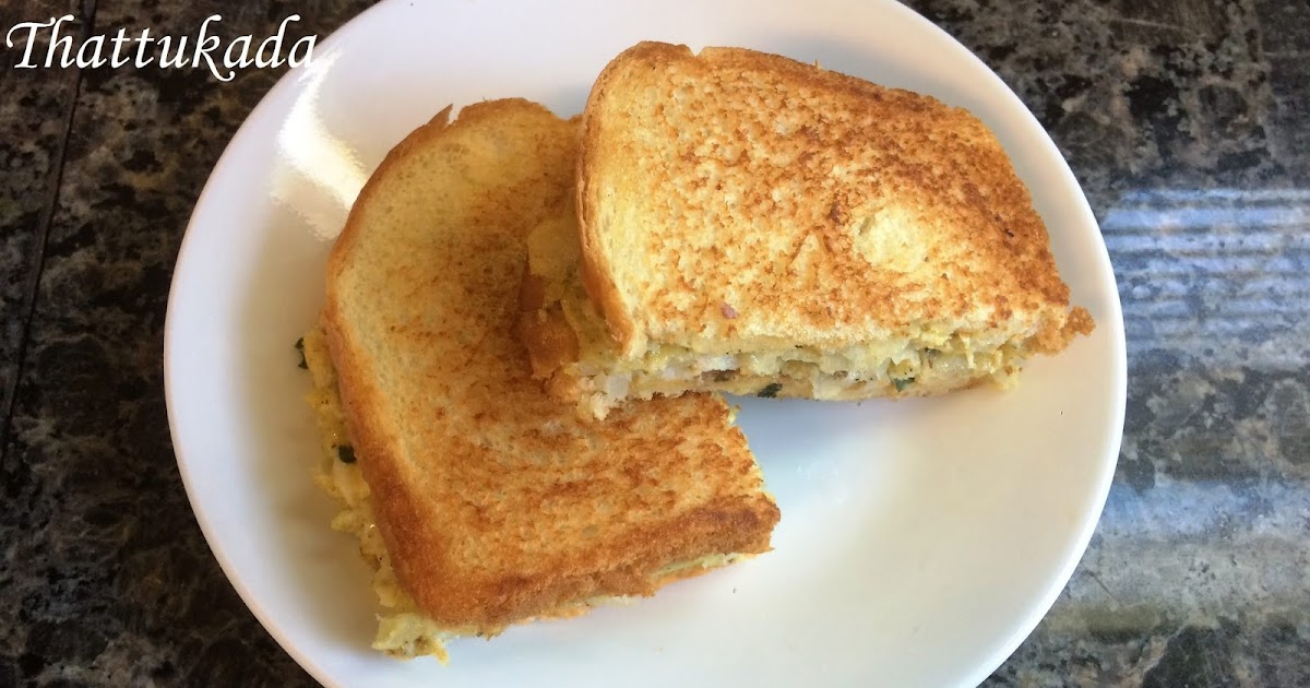 Ente Thattukada: Bread Omelette