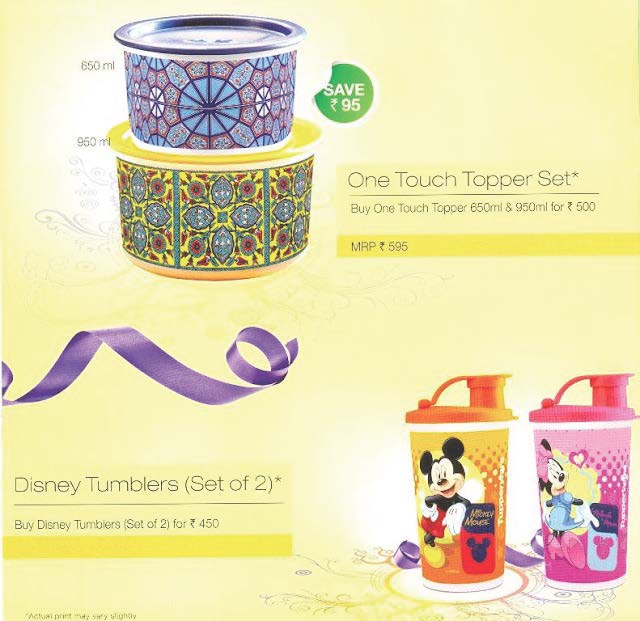 Tupperware in Hyderabad: Tupperware October 2012 Flyer