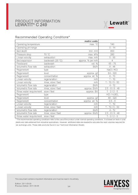 Resin Lewatit C249 - Cara Membuat Filter Air Sumur | Urutan Filter Air ...