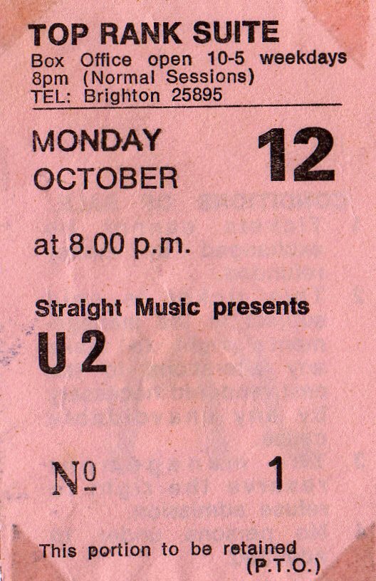 U2 - Timeline: 12 de Outubro | 12 October
