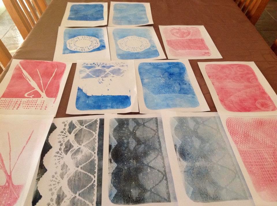 Northern Territory Papermaker: Making Marks for Monoprinting