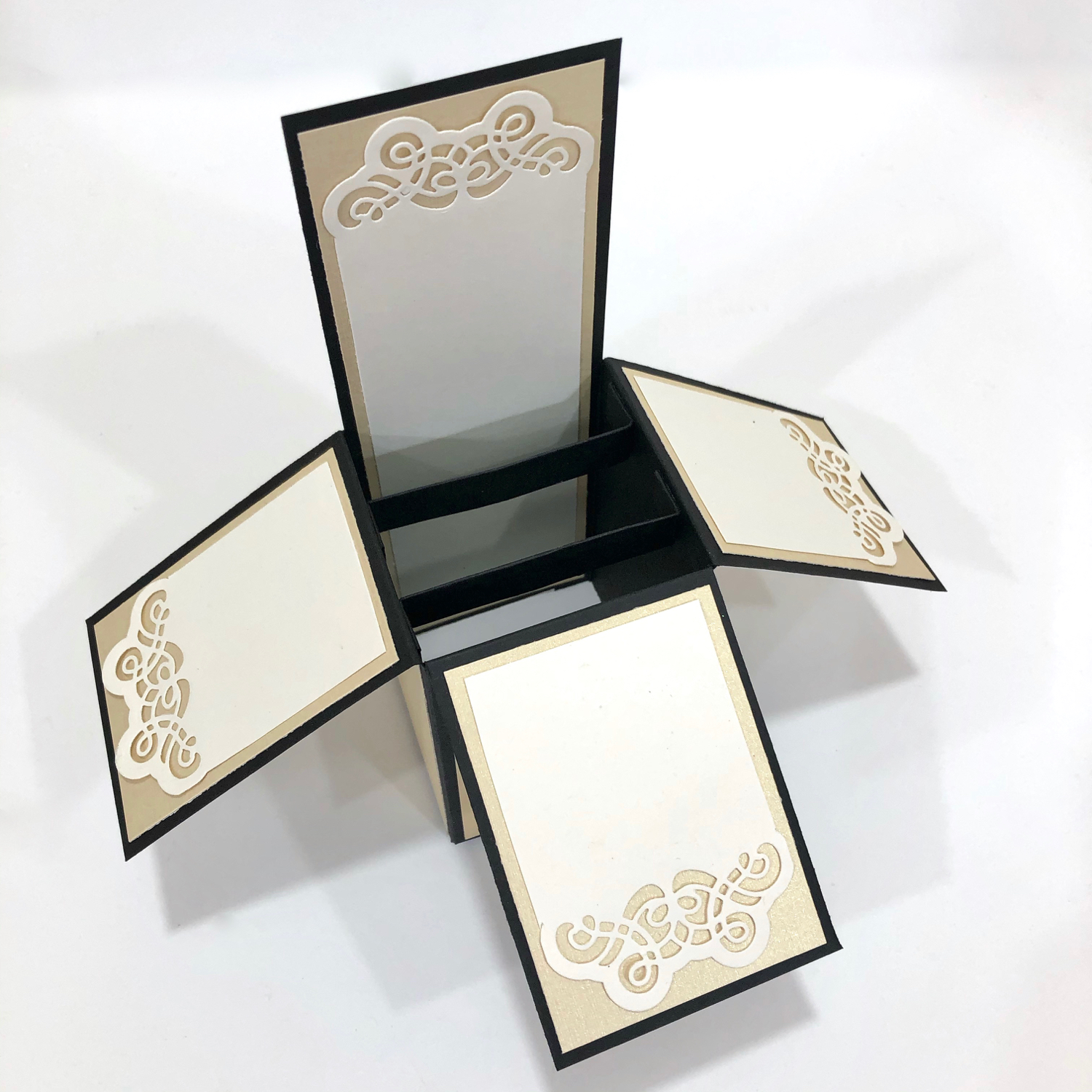 Created Just 4 U: Congratulations Pop Up Box Card