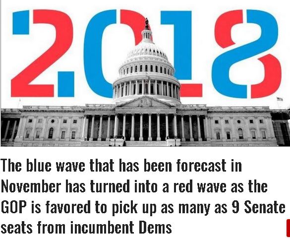 Lynn's little bit of trivia : Blue Wave to Red Wave Midterm?