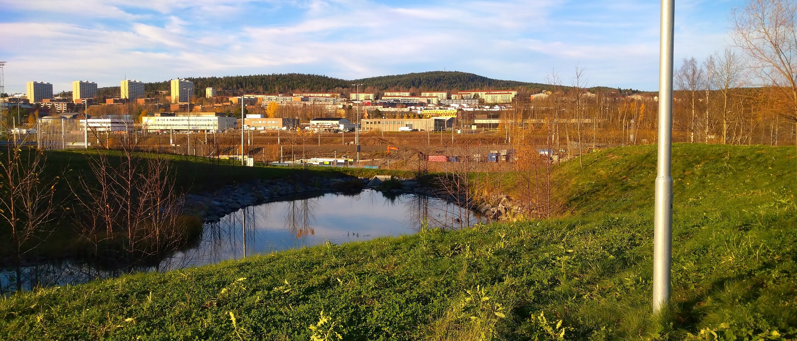 Dagens tur ( 12 km ) langs Alnaelva fra Grorud t-bane, Leirfossen ...