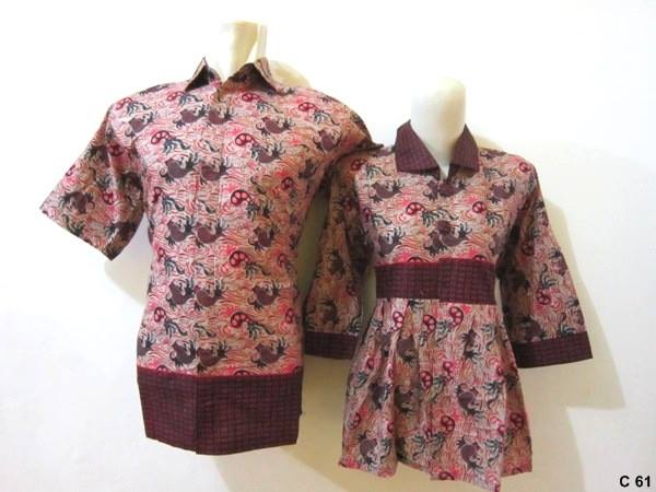 15+ Model Baju Batik Guru Modis 2019 Desain Modern | Model Baju Batik ...