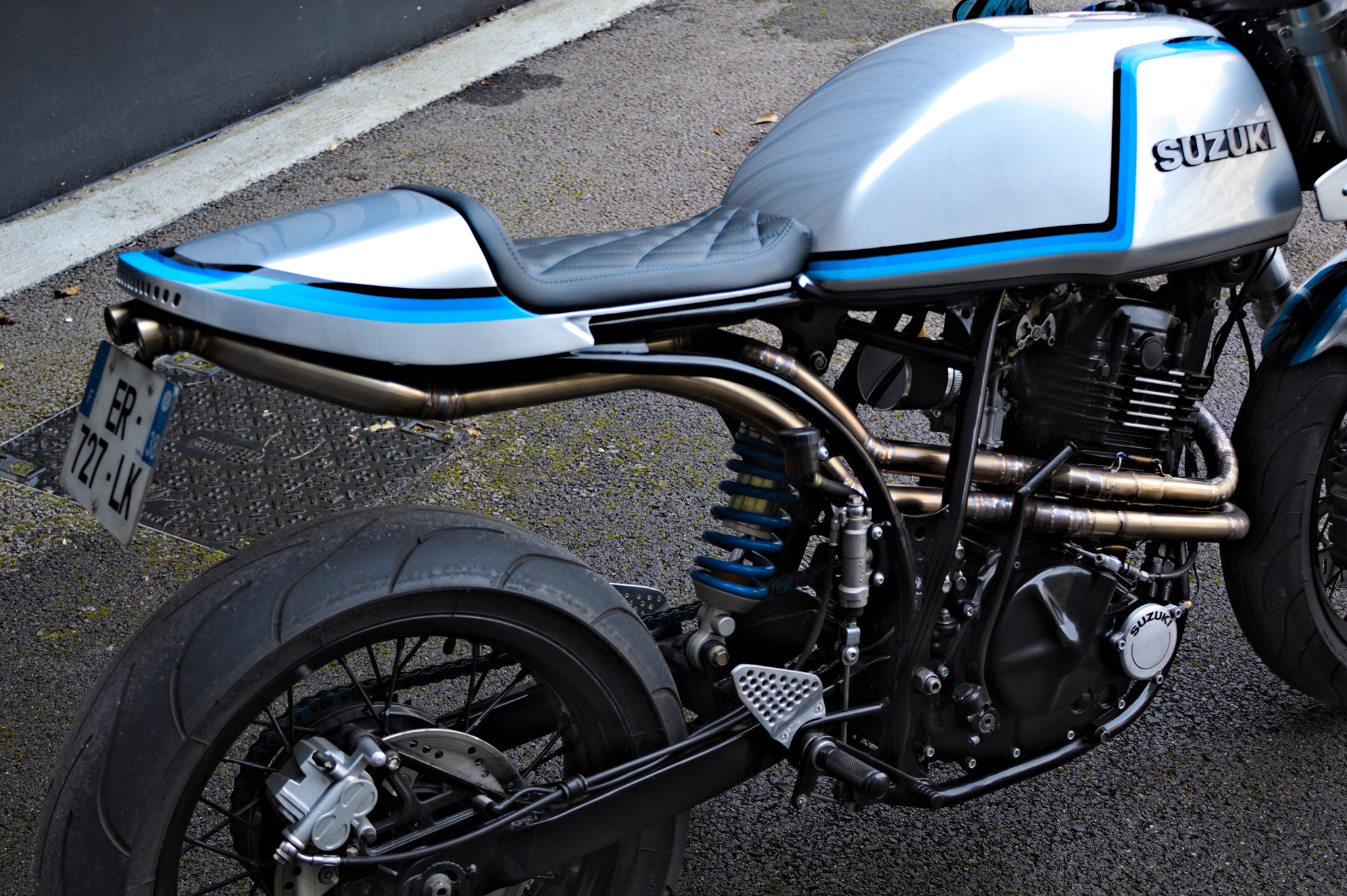 DR 600 SuperMono | L’Établi d'Eddy - RocketGarage - Cafe Racer Magazine