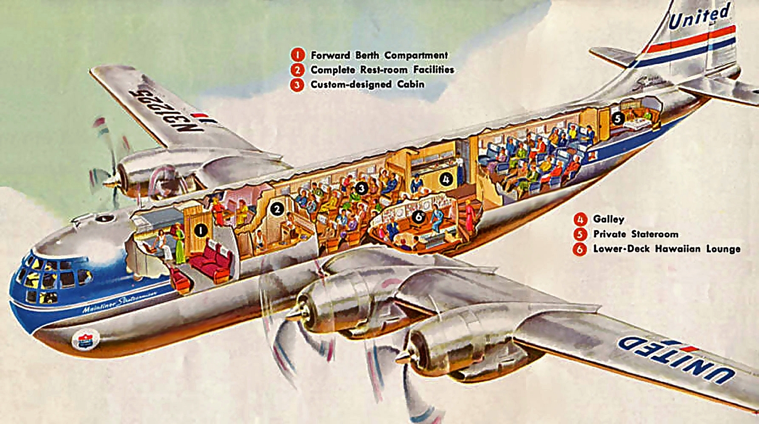 transpress nz: the Boeing 377 Stratocruiser