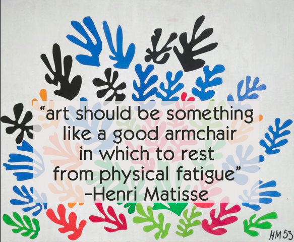 The Drawing Board: Words that Work: Matisse