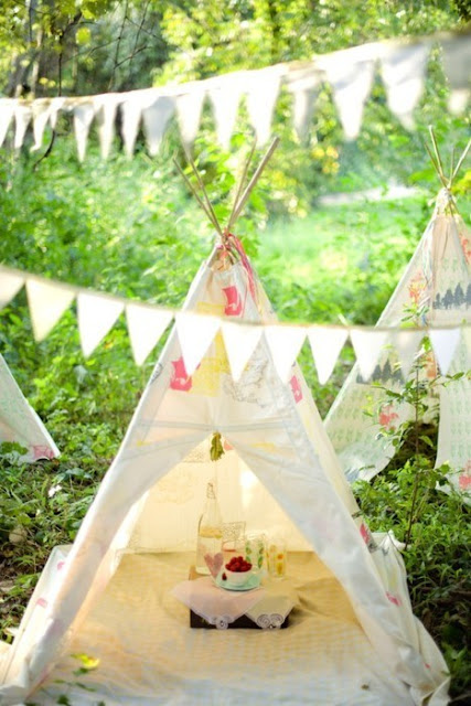 The Domestic Curator: Great Play Tents For Rainy Summer Days