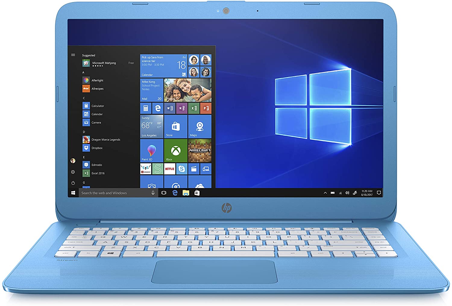 HP Stream 14-inch Laptop, Intel Celeron N3060 Processor, 4 GB SDRAM ... HP Stream 14-inch Laptop, Intel Celeron N3060 Processor, 4 GB SDRAM ...