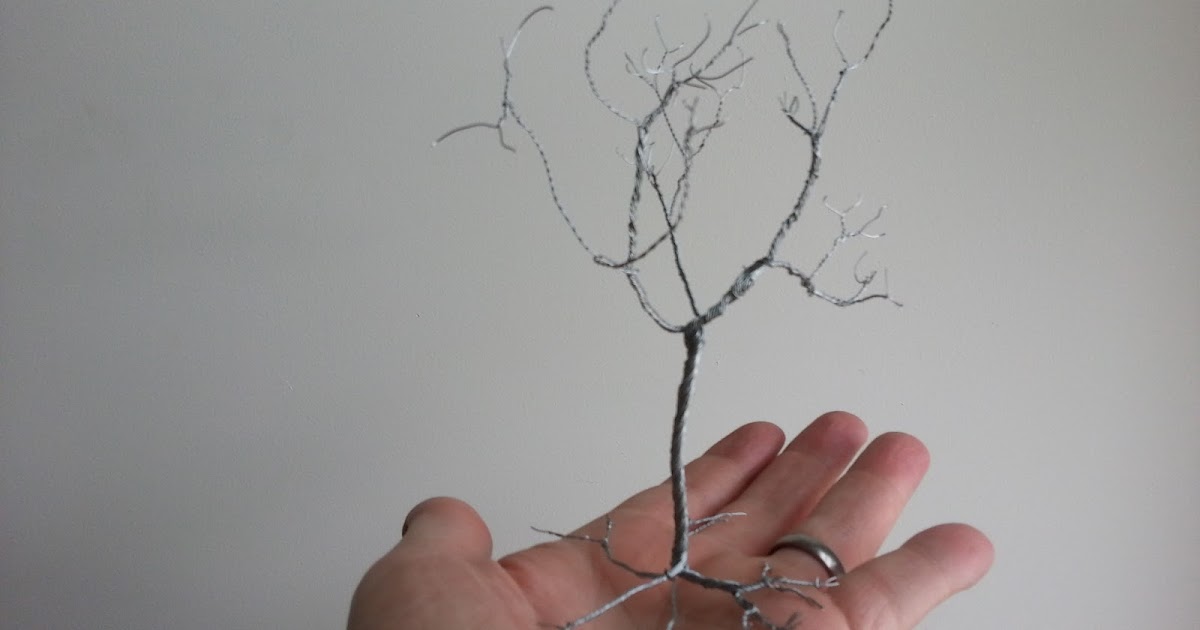 Dave's Model Workshop: Video tutorial: how to make a tree from wire for ...