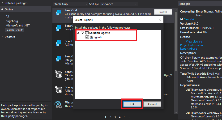 Utilizar SendGrid en Azure para el envió de email (Actualizado 2021)