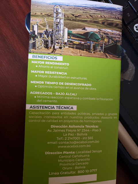 Donde comprar Cemento de ECEBOL? | Empresas Estatales de Bolivia