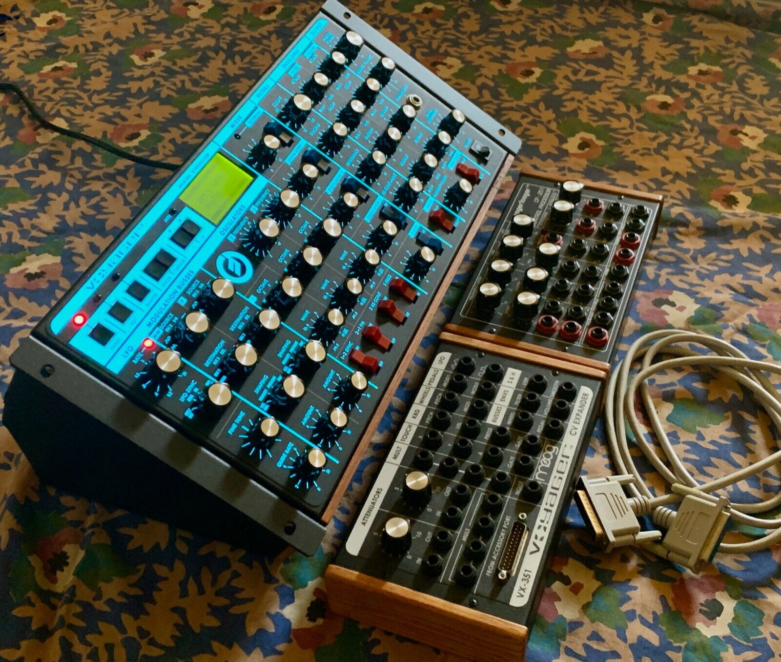 MATRIXSYNTH: MINIMOOG VOYAGER RME SYNTHESIZER w/ CP-251 & VX-351 Expanders