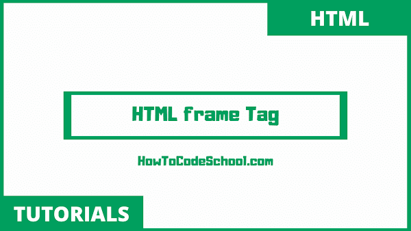 HTML frame Tag