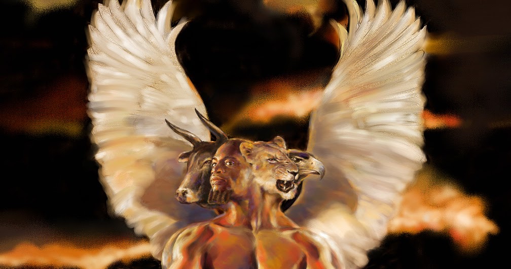 Ahad Blog: Kerub Cherubim Kendaraan Tuhan Dalam Alkitab