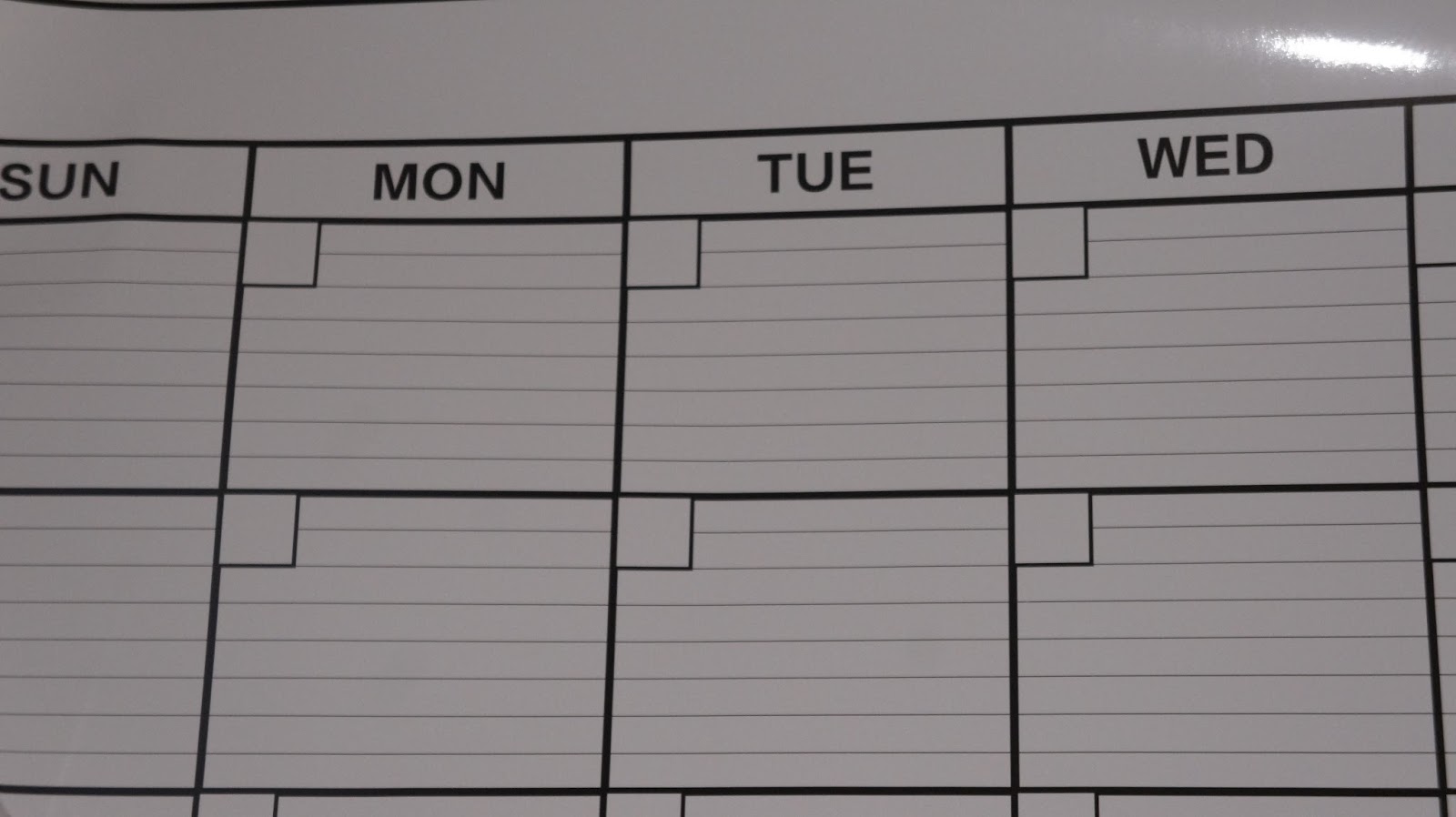 4 x 3 ft Monthly Wall Calendar by OfficeThink ~ Let Me Review That For You!