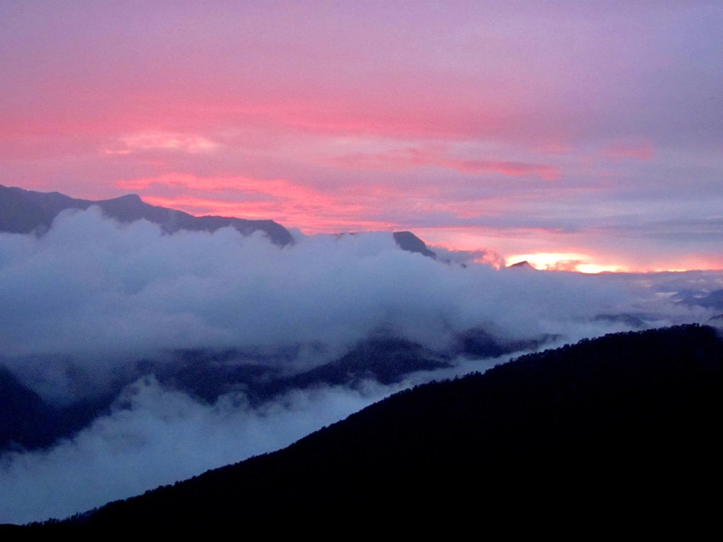 Alam Mengembang Jadi Guru: Awan Merah Jambu (Pink Clouds)