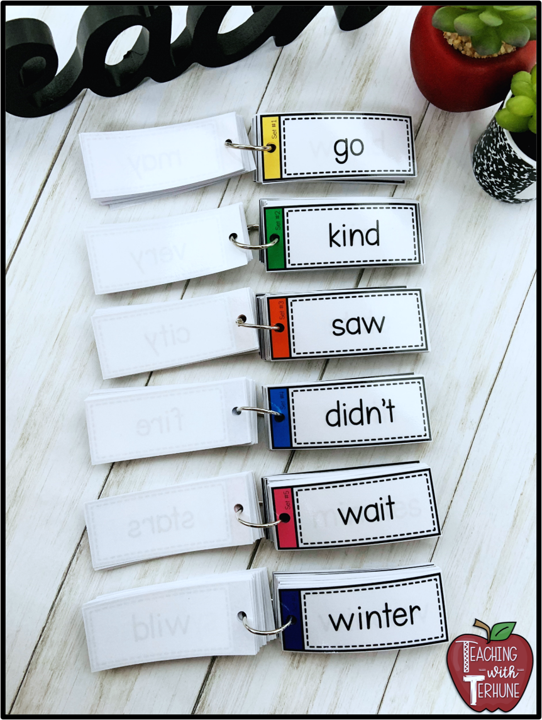 Teaching With Terhune: Sight Word Assessments for RTI/Progress Monitoring