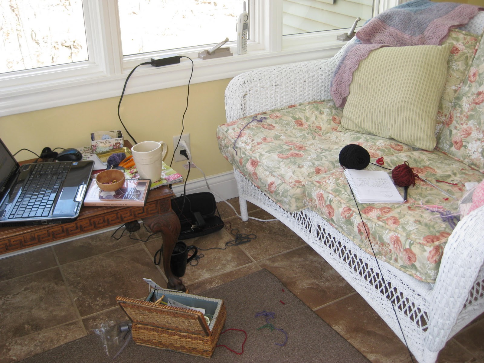 A Piper Knits: My Messy Corner