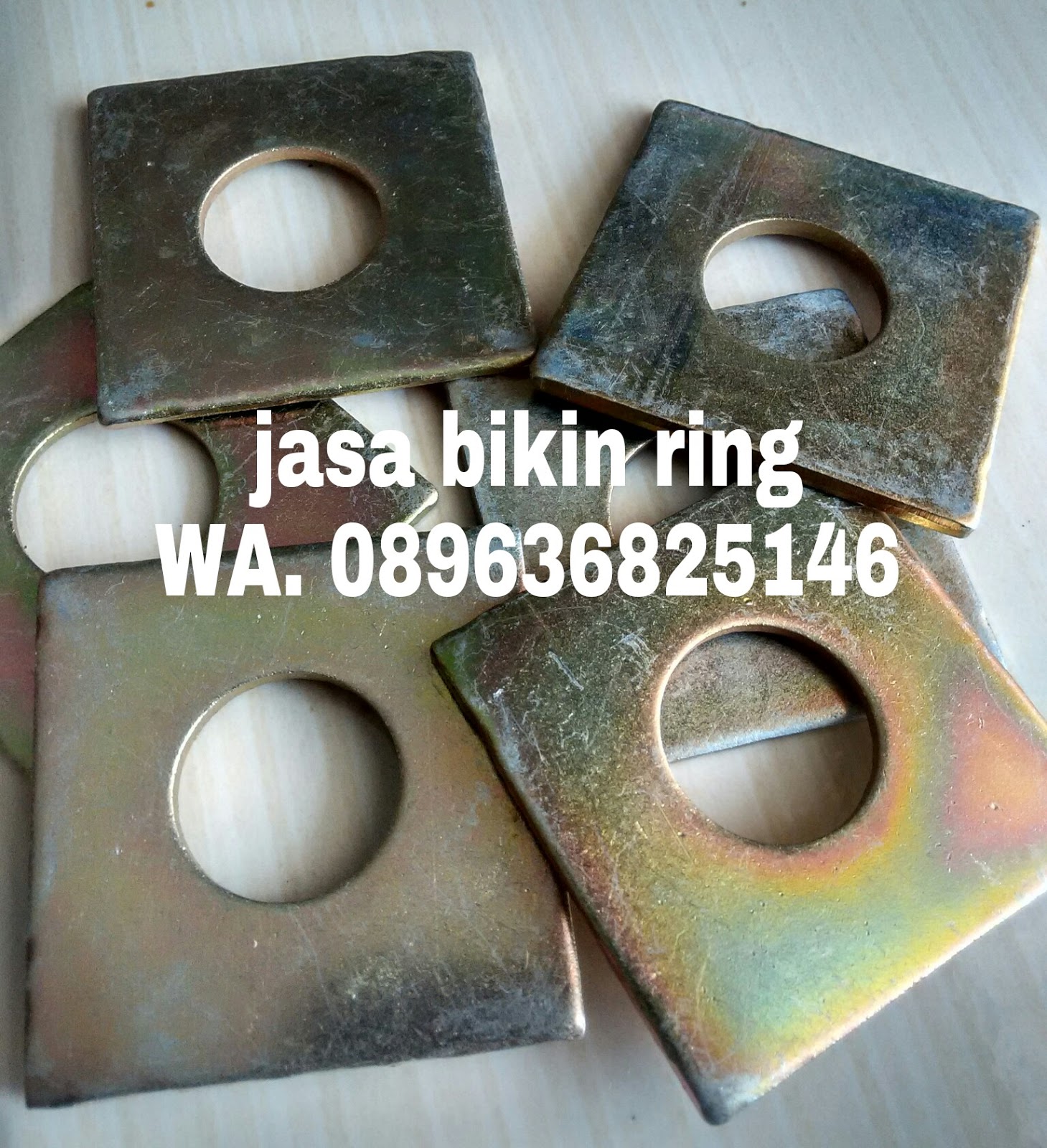 Produk Ring Tembaga dan Ring Aneka Logam: Produk ring kotak bahan pelat ...