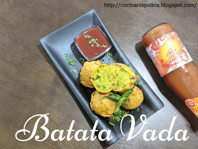 Cocinanispolina: {Recipe}Batata Vada
