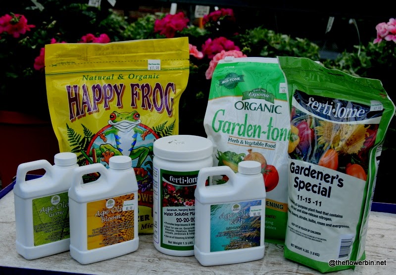 The Flower Bin: Tips for understanding Garden Fertilizers