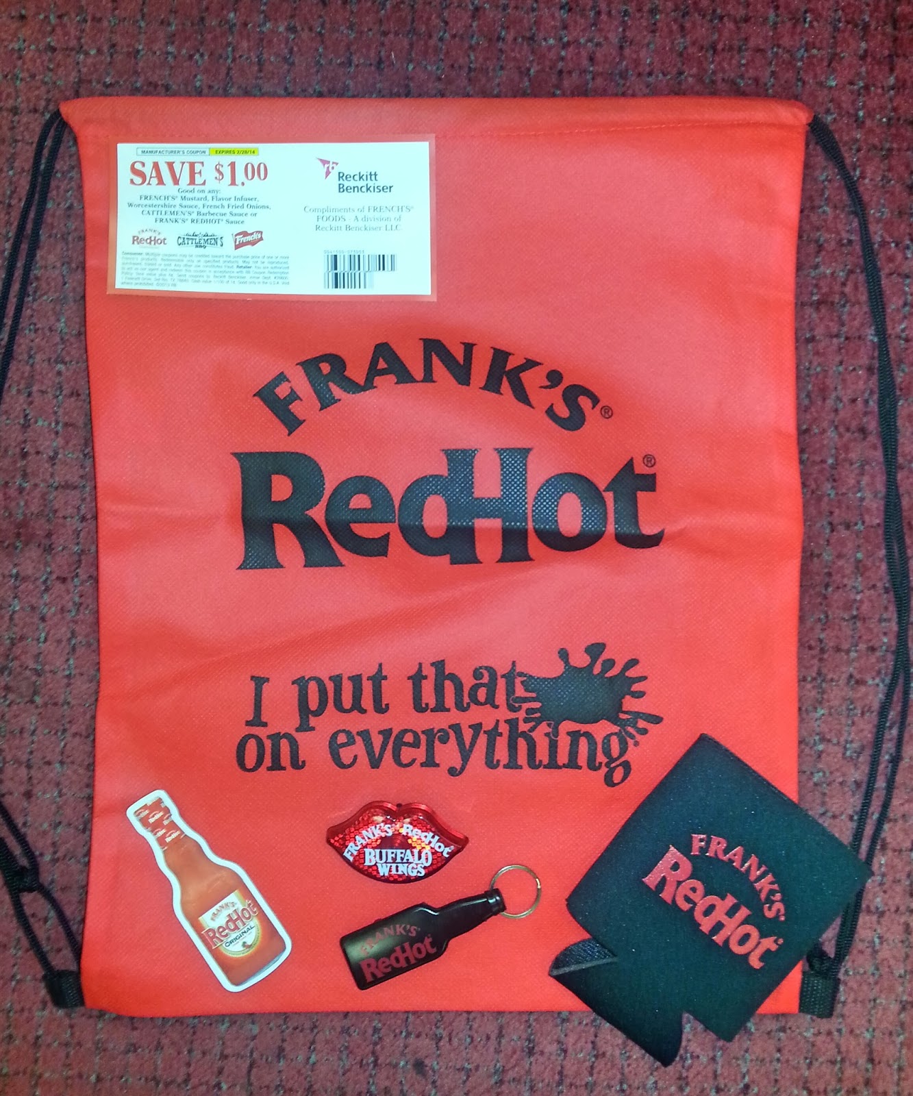 Sammi's Blog of Life: Frank's Red Hot Giveaway