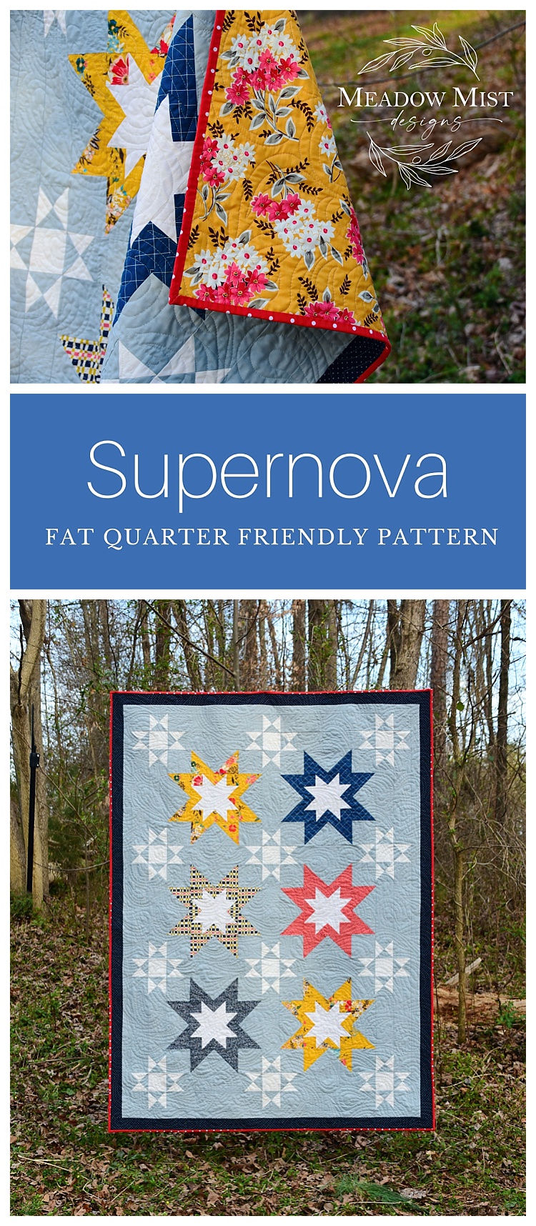 Meadow Mist Designs: Supernova Quilt and Pattern