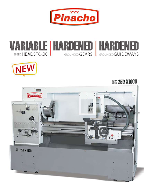 Pasadena Technology Sdn Bhd : Latest Pinacho Variable Speed Lathe Machine