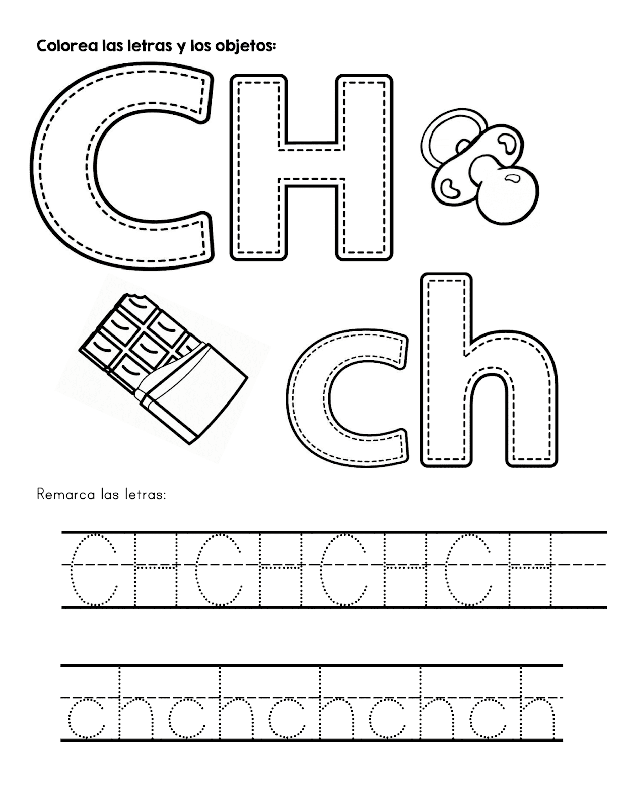 Abecedario para colorear | Materiales Educativos para Maestras