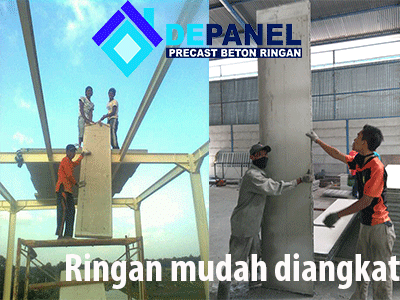 de_panel (Dinding & Lantai Dak Beton Ringan): De_Panel Prescast Beton ...