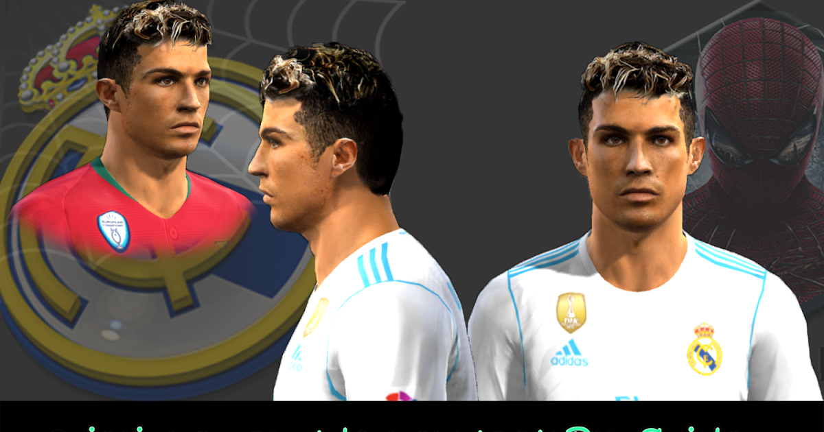 pes-modif: Cristiano Ronaldo Face for pes 2013 by Sp Mohamed facemaker